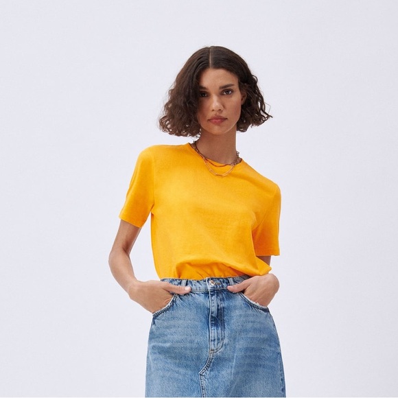Zara | Tops | New Zara Basic Shirt | Poshmark